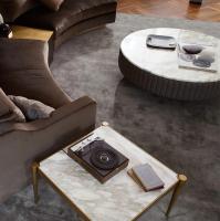 China Matte Customized Coffee Table Contemporary 45cm Italian Marble for sale