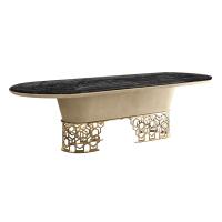 China 1800x900mm Contemporary Luxury Dining Table 0.76m High End Modern for sale