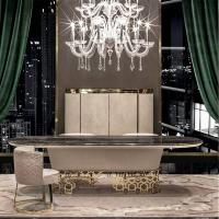 China 1800x900mm Contemporary Luxury Dining Table 0.76m High End Modern for sale