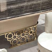 China 1800x900mm Contemporary Luxury Dining Table 0.76m High End Modern for sale