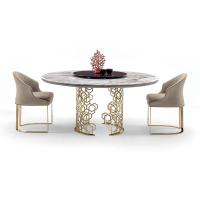 China 0.75m Contemporary Luxury Dining Table for sale