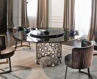 China 0.75m Contemporary Luxury Dining Table for sale