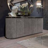 China 1800mm Cabinet Console Table 0.45m Marble Top Console Table for sale