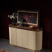 China 1800mm Cabinet Console Table 0.45m Marble Top Console Table for sale