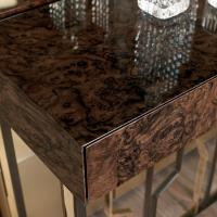China 0.85m Shoe Cabinet Console Table With File Drawers Stainless Steel Matted for sale