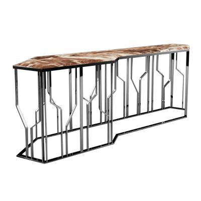 China Titanium 900mm Hallway Table With Cabinets 21.6 Inch for sale