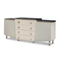 China 17.7in Sideboard Buffet Console Table 1.5m Matted 4 Drawer for sale