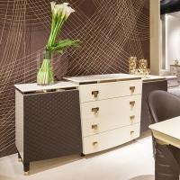 China 17.7in Sideboard Buffet Console Table 1.5m Matted 4 Drawer for sale