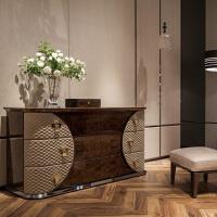 China 0.5x0.85m Long Console Table TV Cabinet 120cm Marble Stone for sale