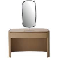 China Luxury Nordic Modern Dressing Table With Mirror And Lights , 0.6m Modern Bedroom Vanity Table for sale