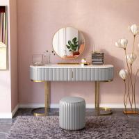 China Nordic 30in Modern Dressing Tables Pine Modern Makeup Vanity Table for sale