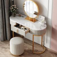 China Nordic 30in Modern Dressing Tables Pine Modern Makeup Vanity Table for sale
