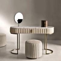 China Nordic 30in Modern Dressing Tables Pine Modern Makeup Vanity Table for sale