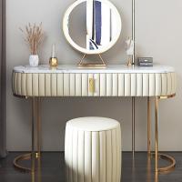 China Nordic 30in Modern Dressing Tables Pine Modern Makeup Vanity Table for sale