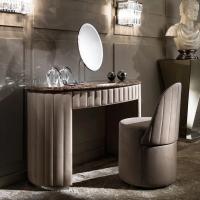 China Titanium 0.5m Contemporary Dressing Table Chair Italian Mid Century Modern for sale