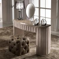 China Titanium 0.5m Contemporary Dressing Table Chair Italian Mid Century Modern for sale