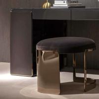 China Solid Wood 0.75m Modern Vanity Table With Lighted Mirror 1.2m Modern Contemporary Dressing for sale