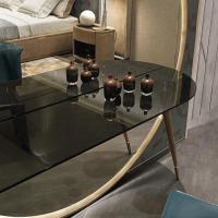 China 1.8x0.6m Modern Dressing Tables , 1.5m Modern Makeup Table With Mirror for sale