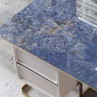 China 1.4m Modern Dressing Tables Stainless Steel 0.55m Modern Style Makeup Vanity for sale