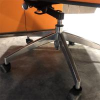 China Well Padded Office Table And Chair Combo Leather Boss Official Table And Chair for sale