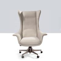 China 0.85x0.62m Office Table And Chair Combo Wheels Executive Revolving Office for sale