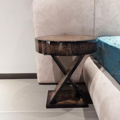 China Pine 600mm Modern Bedside Tables Paint Mid Century Modern Nightstand Wood for sale