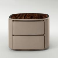 China Nordic 0.6m Contemporary Wood Nightstands 450mm Modern Contemporary Bedside Tables for sale