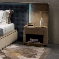China frosted Leather Storage Cabinet for sale
