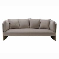 China Solid Wood High Back Sectional Outdoor 1.1m Leatherette Luxury Living Room Furniture Sets for sale