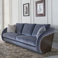 China Lacquer Luxury Leather Living Room Sets for sale