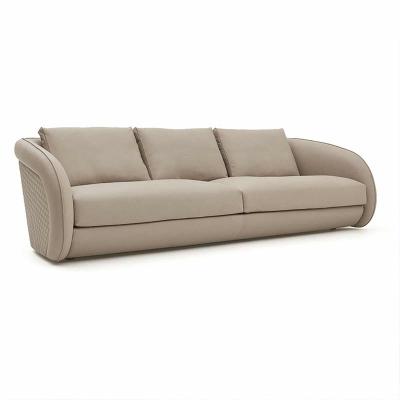 China Leather Corner Couch Modular 37.8x28.3in Luxury Living Room Furniture Sets for sale