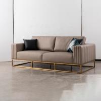 China Italian Living Room Sectional Sofas 0.85x1.5m Luxury Velvet for sale