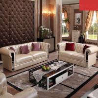 China Luxurious Sillon Chaise Longue 1.7m Leatherette Luxury Living Room Furniture Sets for sale