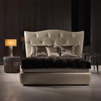 China Camelback 1.5m Smart Ultra Modern Luxury Bed , 2.2m Modern Platform Bedroom Sets for sale