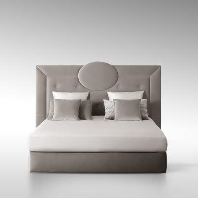 China 2.2m Luxury Italian Bed Luxus Bett Modrest Nicla Italian Modern White for sale