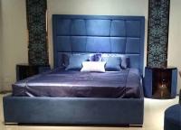 China Bentwood 1.5m Solid Wood Frame Bed , 2.2m Modern And Contemporary Bedroom Furniture for sale