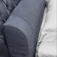 China 2.2m King Size Fabric Bed 3.46m Modern Bedroom Furniture Sets 59.0in for sale