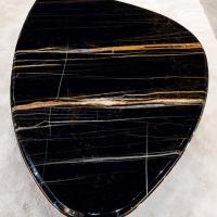 China Glossy Marble Unique Custom Coffee Tables 1300mm Modern for sale