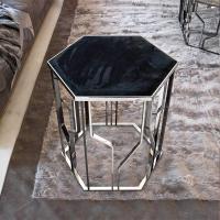 China Lacquer Metal Wire Coffee Table for sale