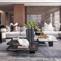 China 700mm Customized Coffee Table 1.4m Titanium Italian Style Marble for sale