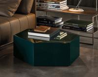 China Hexagon 0.8m Marble Top Coffee Table Modern 0.6m Living Room for sale
