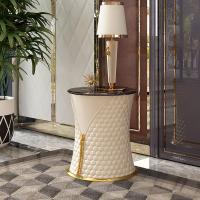 China Matte Round Coffee Table For Living Room for sale