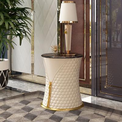 China Matte Round Coffee Table For Living Room for sale