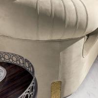 China 40in 0.95m Living Room Sectional Sofas Luxury Fluwelen Hoekbank for sale