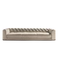 China Italian Modular Sofa Lounger 3.0x1.0m Individual Piece Sectional Couch for sale