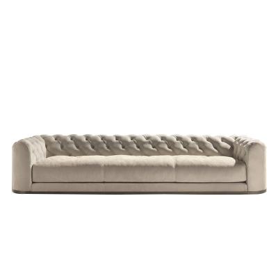 China Italian Modular Sofa Lounger 3.0x1.0m Individual Piece Sectional Couch for sale