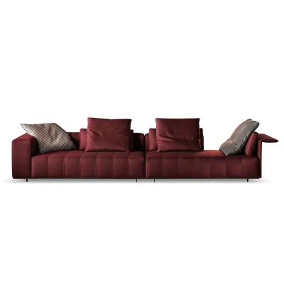 China Velours Sumptuous Corner Sectional Sofa Small , Pine Living Room Sofas And Sectionals for sale