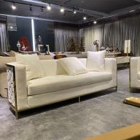 China Mid Century 0.7m Living Room Sectional Sofas With Ottoman Luxury Modern U Shaped Sectional Fabric for sale