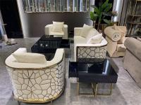 China Mid Century 0.7m Living Room Sectional Sofas With Ottoman Luxury Modern U Shaped Sectional Fabric for sale