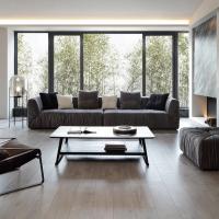 China 27in L Shape Sofa Bed Couch 3.6m Velvet Grey Couch Living Room Sectional for sale